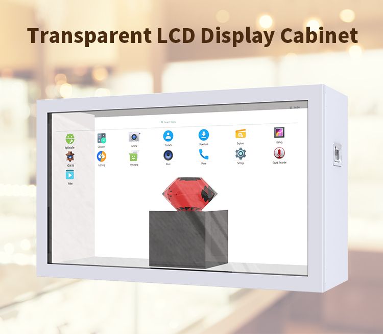 lcd transparent display showcase 40 – Transparent Display