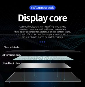 30 55″ LG BOE Oled Transparent – Transparent Display